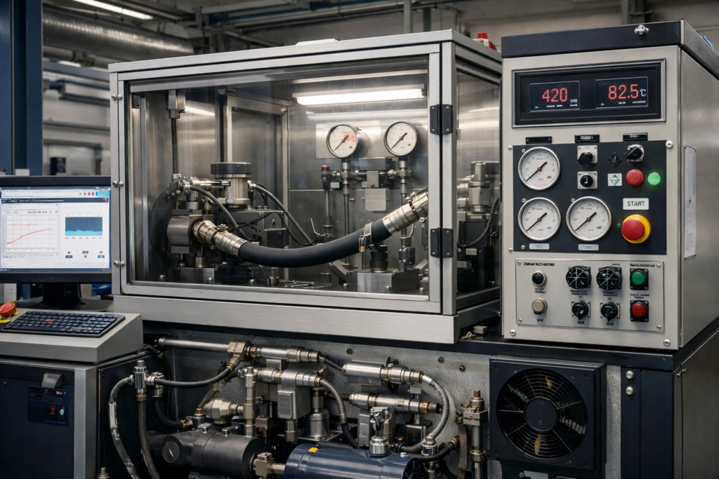 Hose Test Bench: Understanding Hydraulic Hose Validation and Endurance ...