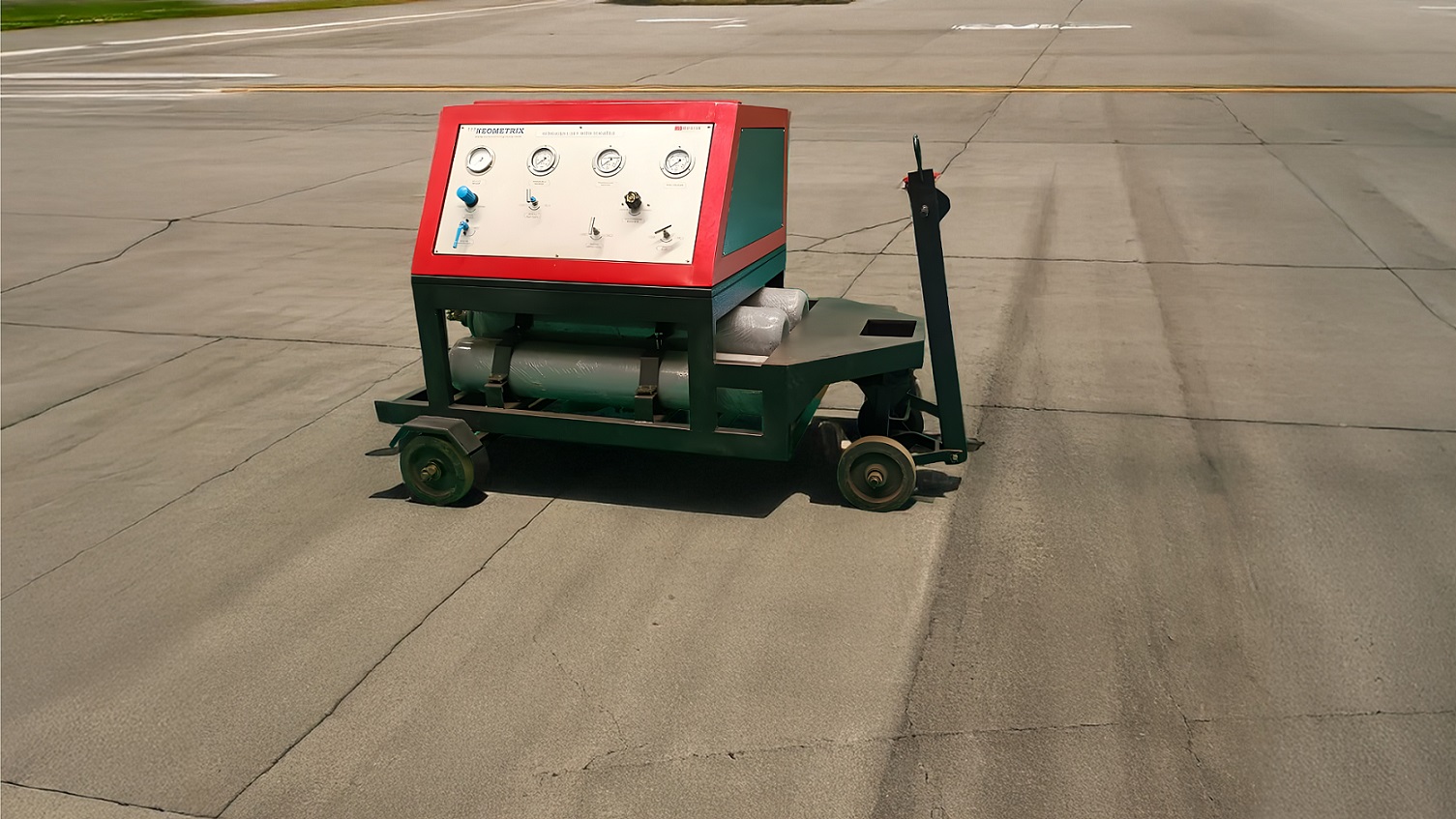 Nitrogen Cart with Booster: Aircraft Strut Charging Guide | Neometrix